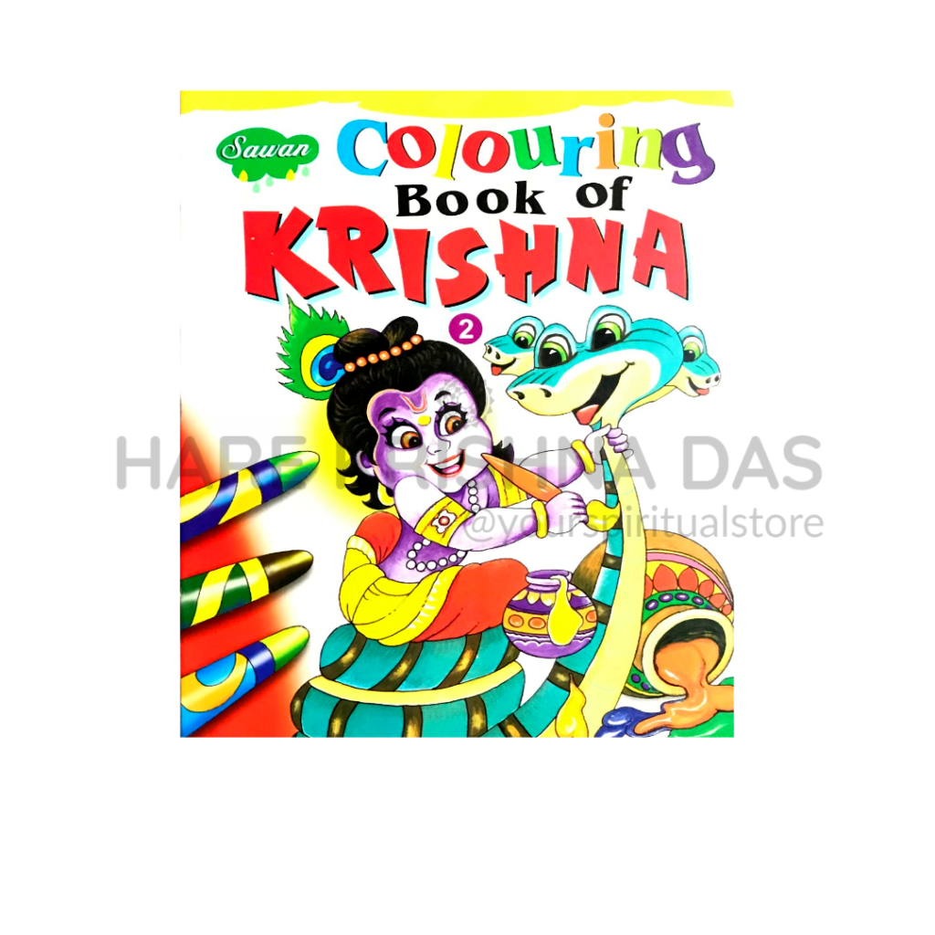 Colouring Book of Krishna II – Hare Krishna Das